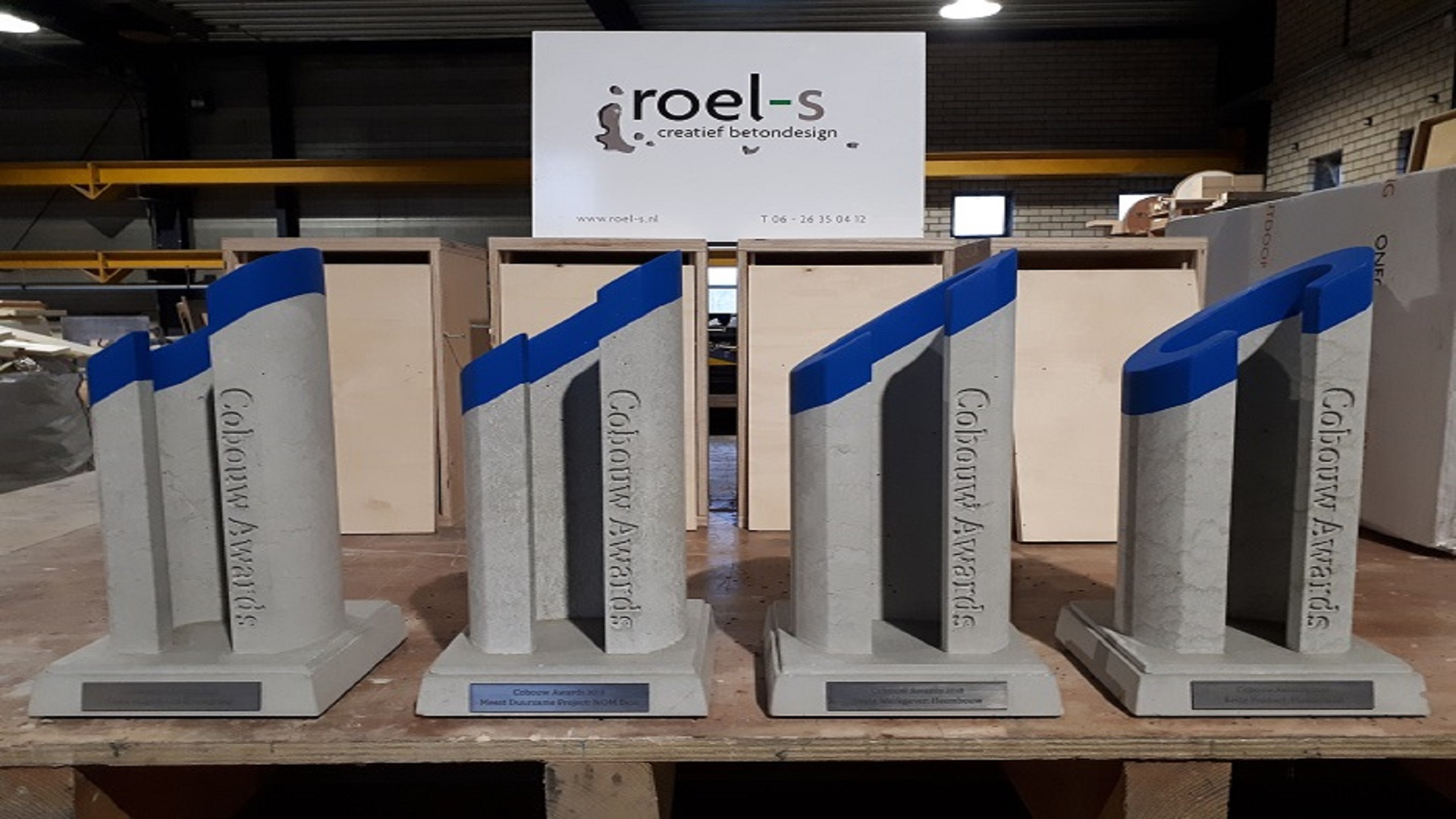 Beton granulaat van Van Berkel voor Cobouw Awards - Van Berkel ...